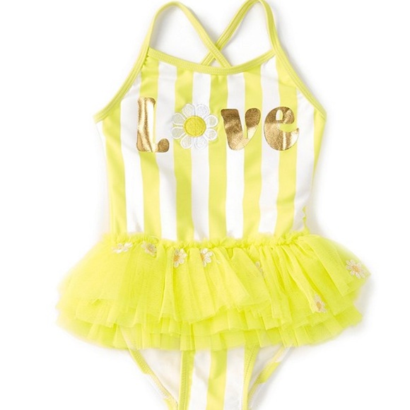 Flapdoodles | Swim | Flapdoodles Daisy Tutu Onepiece Swimsuit | Poshmark